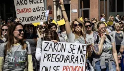 Zagreb, 12.4.2025 - Udruga Sidro i Sindikat odgoja i obrazovanja ...